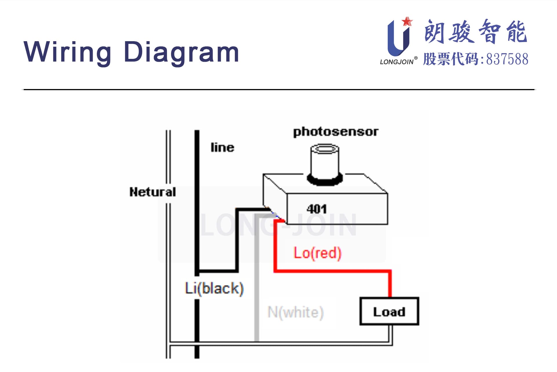 Photocell Sensor Wiring Diagram Instruction - longjoin, shanghai long ...